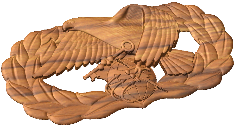 Logistics Readiness Badge – Double Tap Woodworking