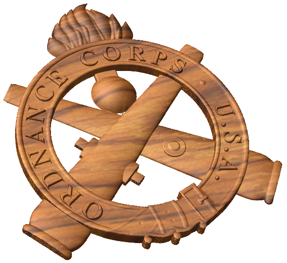 Ordnance Corps Logo Ordnance Corps USA Medallion
