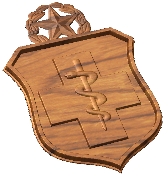 Master Medic Badge – Double Tap Woodworking